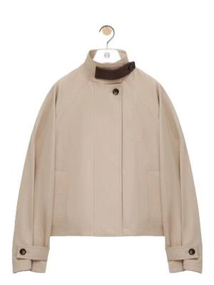 Loewe Short Parka - Light Brown