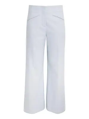 Veronica Beard Cassidee Wide-leg Trousers - Blue