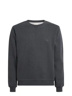 Harrods Cotton Jersey Logo Sweatshirt - Grey