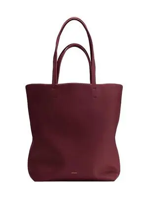 Cuyana Tall Easy Tote - Cherry
