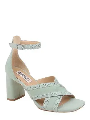 Badgley Mischka Badgley Mischka Yanni Ankle Strap Sandals Green