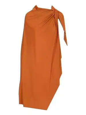 AMAZUIN Milla Knot-Detail Wrap Skirt