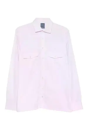 BARBA NAPOLI Flap-pocket Shirt - Pink