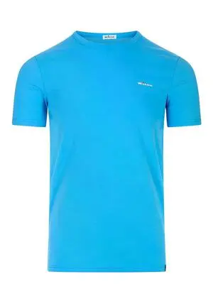 Kiton Logo-embroidered T-shirt - Blue