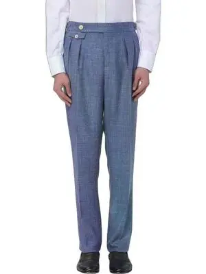 Brunello Cucinelli Pleated Tailored Trousers - Blue