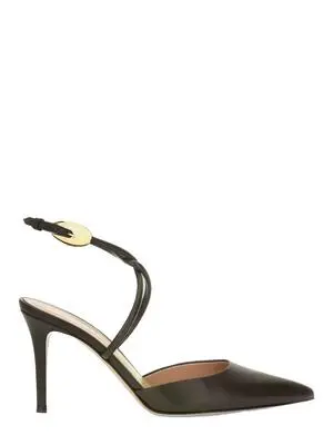 GIANVITO ROSSI Jungle Mamba Pumps - Brown
