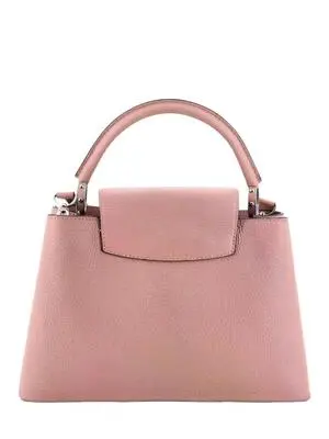 LOUIS VUITTON Capucines Pm Satchel Bag - Pink