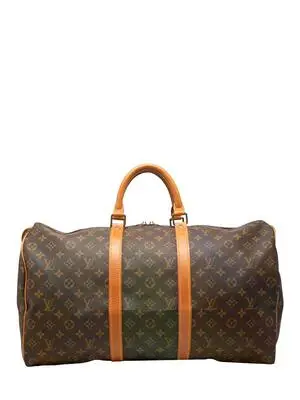 LOUIS VUITTON Keepall 50 Travel Bag - Brown