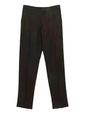 Zegna Elasticated Trousers - Brown