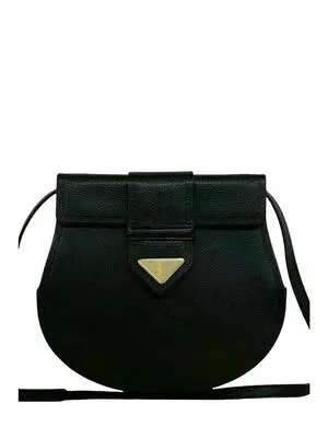 Saint Laurent 20th Century Leather Crossbody Bag - Black