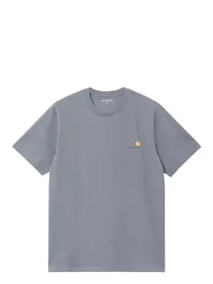 Carhartt Work In Progress American Script T-shirt - Blue