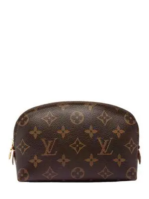 LOUIS VUITTON Monogram Cosmetic Pm Pouch - Brown