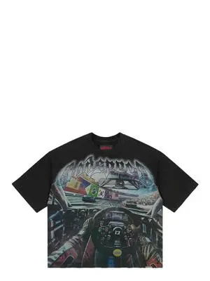 GODSPEED Graphic-print T-shirt - Black