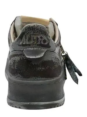 AUTRY Super Logo-patch Sneakers - Grey