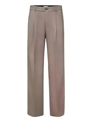 DRYKORN Relaxed Fit Pleated Trousers - Neutrals