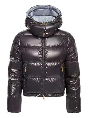 Moncler Moncler Niveole Padded Hooded Jacket Grey