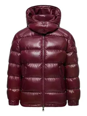 Moncler Maire Hooded Padded Jacket - Red