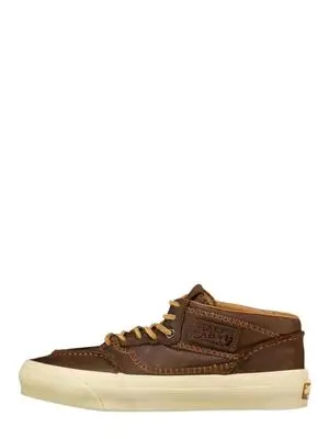 VANS X Otw Skate Half Cab Moccasin-stitch Sneakers - Brown