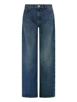 AMISH SUPPLIES Jenny Axel Straight-leg Jeans - Blue