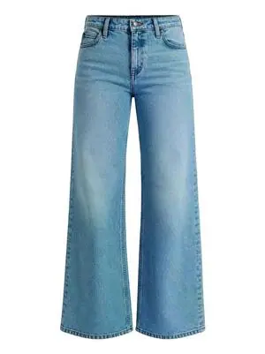 LEEM Wide-leg Jeans - Blue
