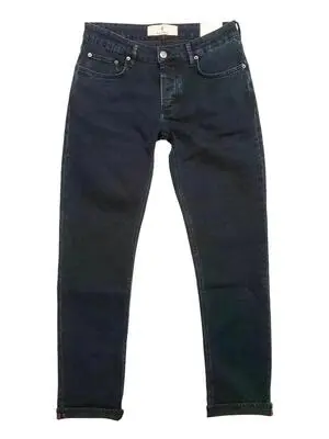 BLUE DE GÊNES Slim-fit Black Denim Jeans - Blue