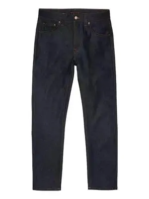 Nudie Jeans Solid Ollie Dry Abyss Denim Jeans - Blue