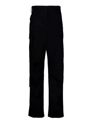 Stella McCartney Cargo Straight Trousers - Black