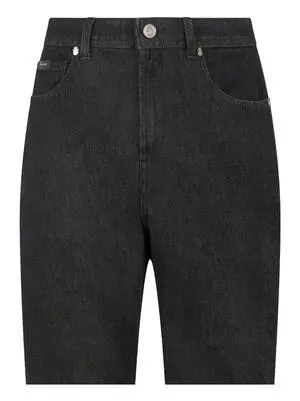 BILLIONAIRE Five-pocket Straight Jeans - Black