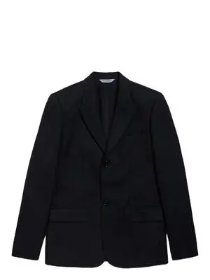 Balenciaga Single-breasted Blazer - Black