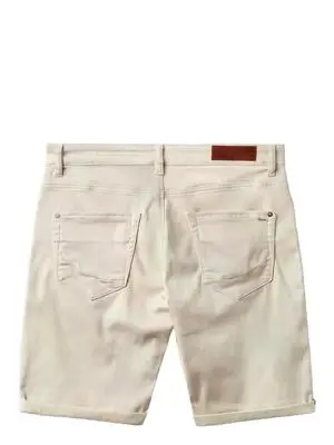 GABBA Jason Sanza Denim Shorts - Neutrals