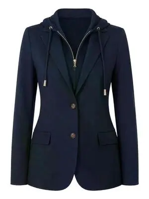Eleventy Layered-style Blazer - Blue