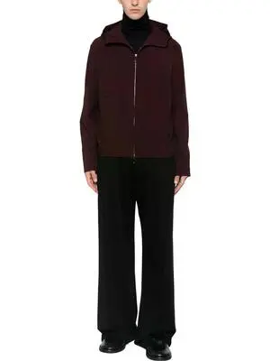 Emporio Armani Hooded Zip Jacket - Red