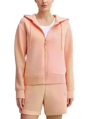 Guess Zip-up Hoodie - Orange