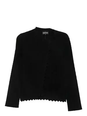 Emporio Armani Textured Jacket - Black