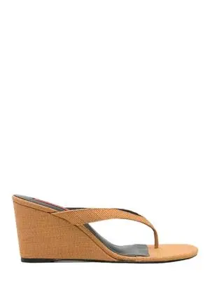 SIMONMILLER Soleil Wedge-heel Sandals - Neutrals