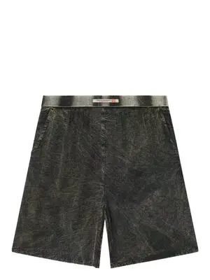 DIESEL® Diesel Fluid Viscose Treated Effect Shorts