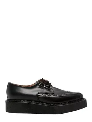 Comme Des Garçons X George Cox Gibson Derby Shoes - Black