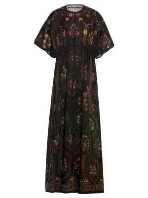 Agua Bendita Gesto Andes Maxi Dress - Black