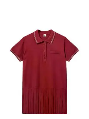 THE GARMENT Madison Polo-collar Dress - Red