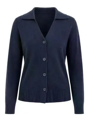 Autumn Cashmere Jonny Collar Cardigan - Blue
