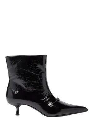 DIESEL® D-jewels Pointed-toe Ankle Boots - Black