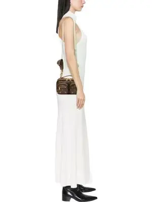 LOUIS VUITTON Monogram Utility Satchel - Brown