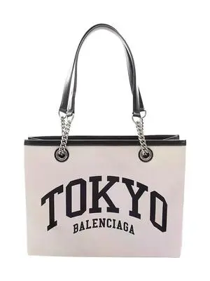 Balenciaga Tokyo Duty Free Tote Bag - Grey