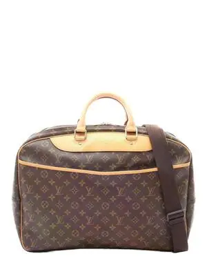 LOUIS VUITTON Monogram Canvas Alize 24h Boston Bag - Brown
