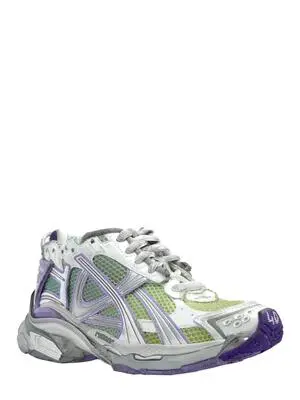 Balenciaga Runner Lace-up Sneakers - Silver