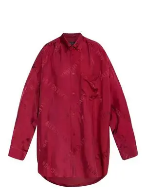 BALENCIAGA Balenciaga Logo-Print Shirt