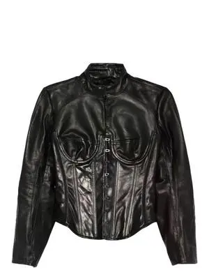 BALENCIAGA Balenciaga Corset-Style Lace-Up Jacket