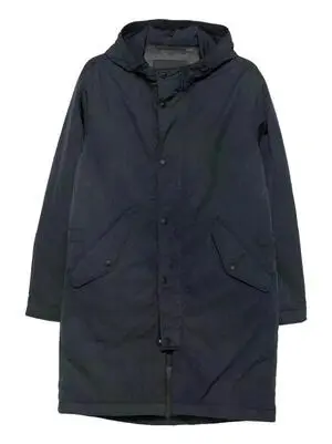 Marc O'polo Logo Patch Coat - Blue