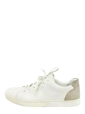Dolce & Gabbana Leather Suede Paneled Sneakers - Neutrals