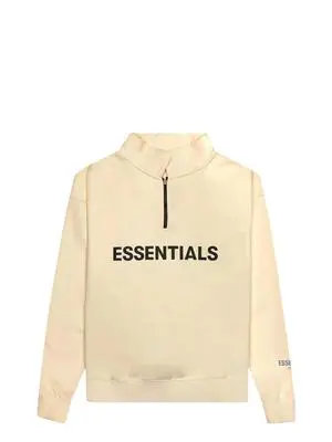 FEAR OF GOD FEAR OF GOD ESSENTIALS Half-Zip Mock Neck Sweater